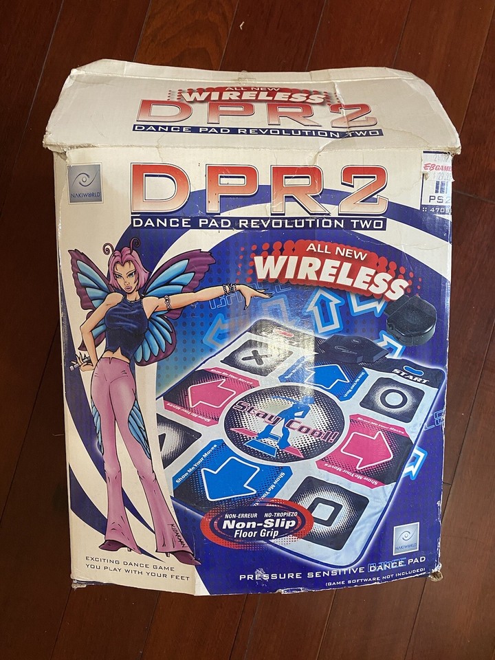 Dance Dance Revolution Game Pad Mat PlayStation PS2 - With Box | eBay