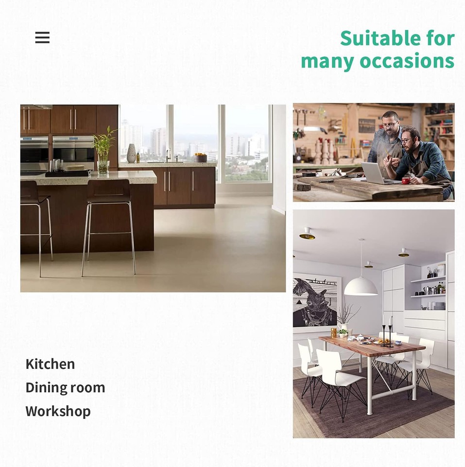 Kitchen and Microwave Utility Cart Adjustable with Removable Board ...