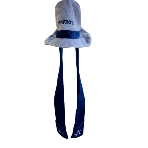 Vintage Dallas Cowboys Tom Landry Fedora Fan Hat Bottle/Can Holders ...