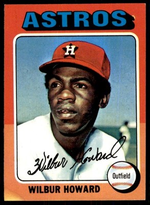 1975 TOPPS WILBUR HOWARD HOUSTON ASTROS #563 EX (Discolored LL Corner ...