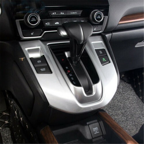 Silver Inner Gear Shift Box Panel Cover Trim For Honda CR-V CRV 2017-2022 | eBay
