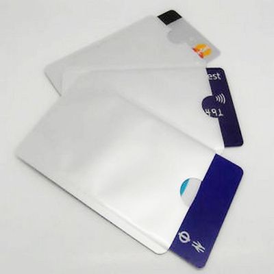 5 pcs RFID Blocking Sleeves Secure Credit Card Protection BUY 2 ORDER ...