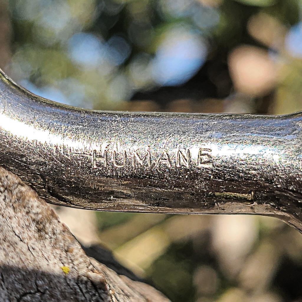 Rare Visalia Humane Marked Santa Barbara Cheek Stainless Steel Salinas ...