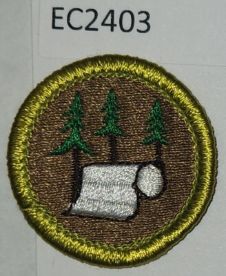 Boy Scout Merit Badge Pulp & Paper | eBay