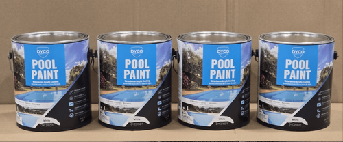 Dyco Paints Lot of 4x Pool Paint 1 Gal. 3150 White Semi-Gloss Acrylic ...
