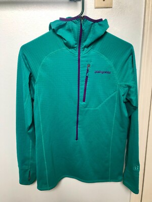 PATAGONIA Regulator R1 Fleece Half Zip Pullover Hoody Small | eBay