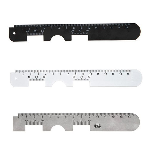 Plastic Measure Optical Vernier PD Ruler Pupil Distance Meter Eye ...