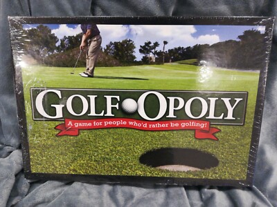 GolfOpoly Monopoly Golfing Board Game Late for the Sky BRAND NEW! Golf ...