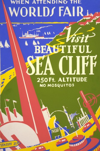 Long Island NY Sea Cliff Poster by Vintage Travel Posters Giclee Art ...