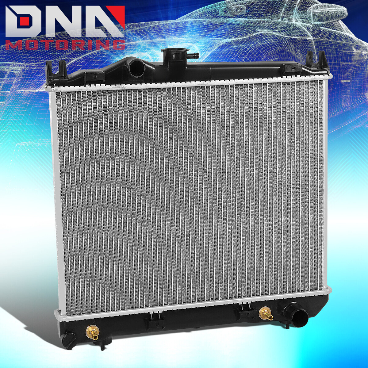 For 1987-1999 Dodge Dakota 2.2L 2.5L 3.9L AT MT Radiator OE Style ...