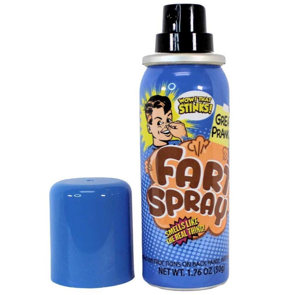 LARGE FART SPRAY CAN - GaG Liquid Stinky Poop Ass Turd Vomit Puke Stink ...