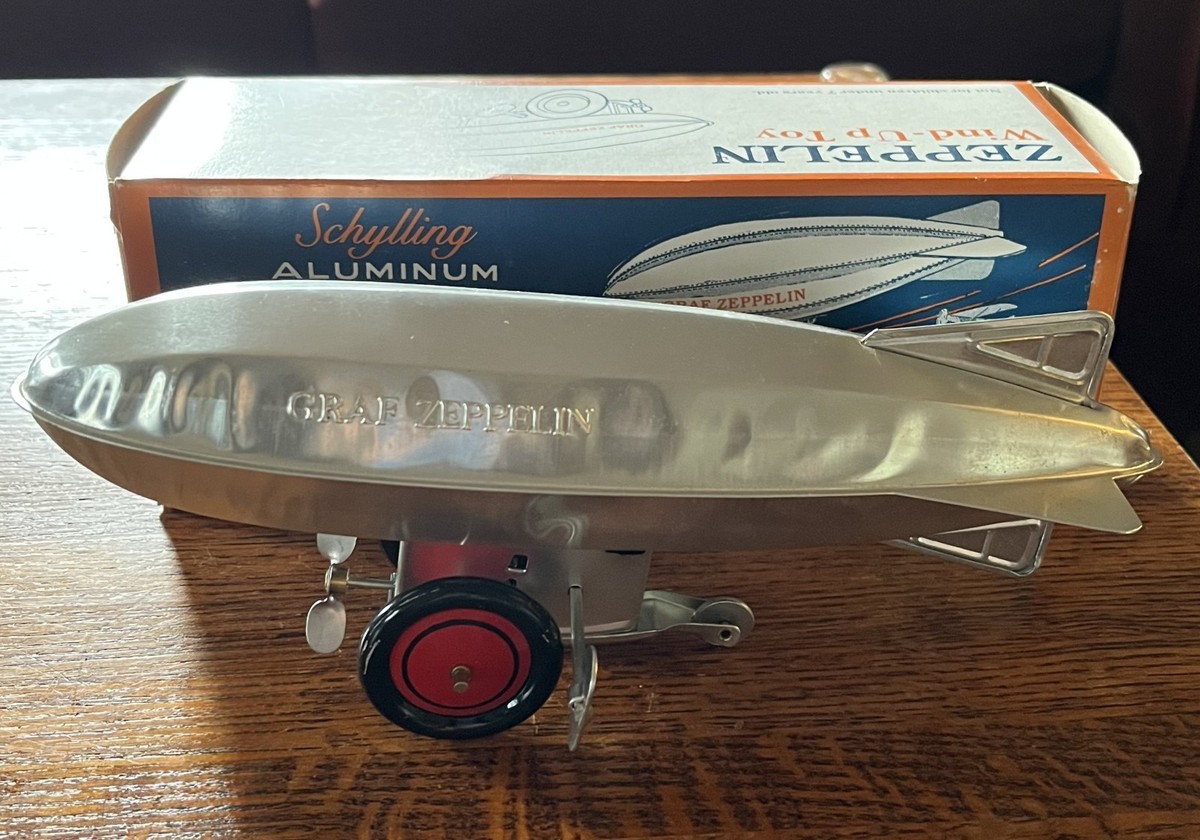 Zeppelin Wind Up Toy