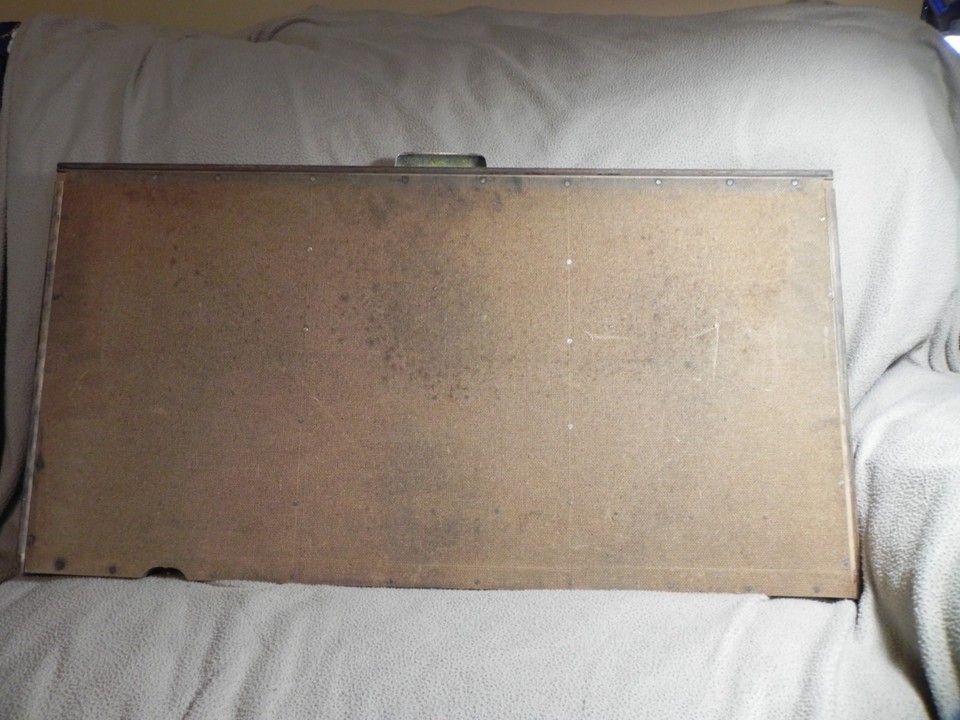 Wood Printing Press Drawer Tray/Trinket Shelf w/ Metal Handle H | eBay