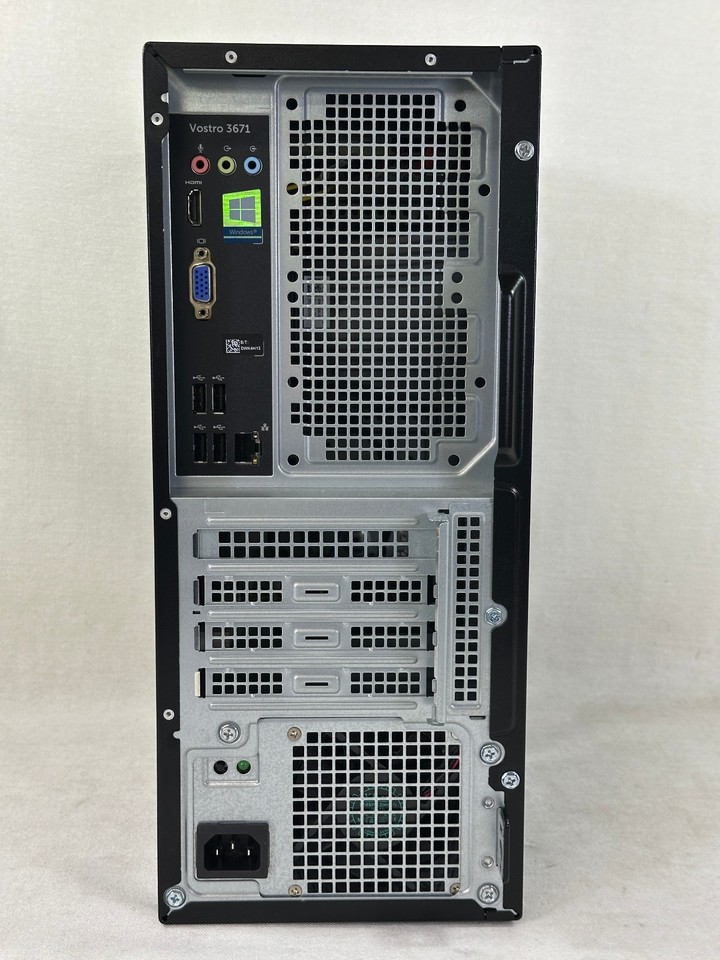 Dell Vostro 3671 MT Desktop PC Intel Core i5-9400 16GB RAM 250GB SSD ...