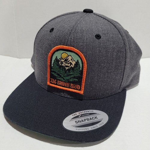 Zac Brown Band Country Music Concert Tour Hat Patch Snapback Cap | eBay