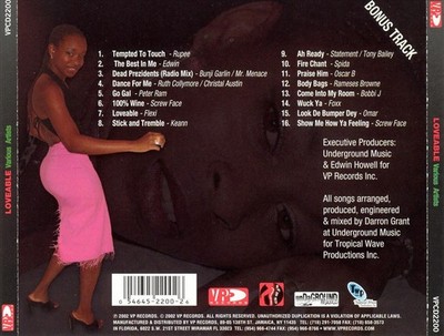 VARIOUS ARTISTS - LOVEABLE & THE GRIPPA RIDDUM NEW CD | eBay