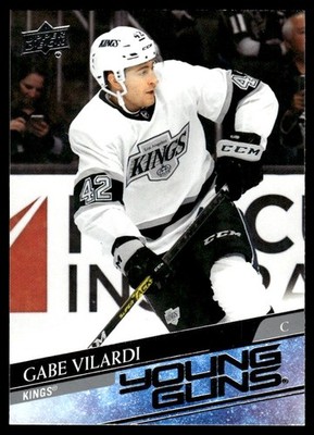2020-21 Upper Deck Young Guns Gabe Vilardi Rookie Los Angeles Kings ...