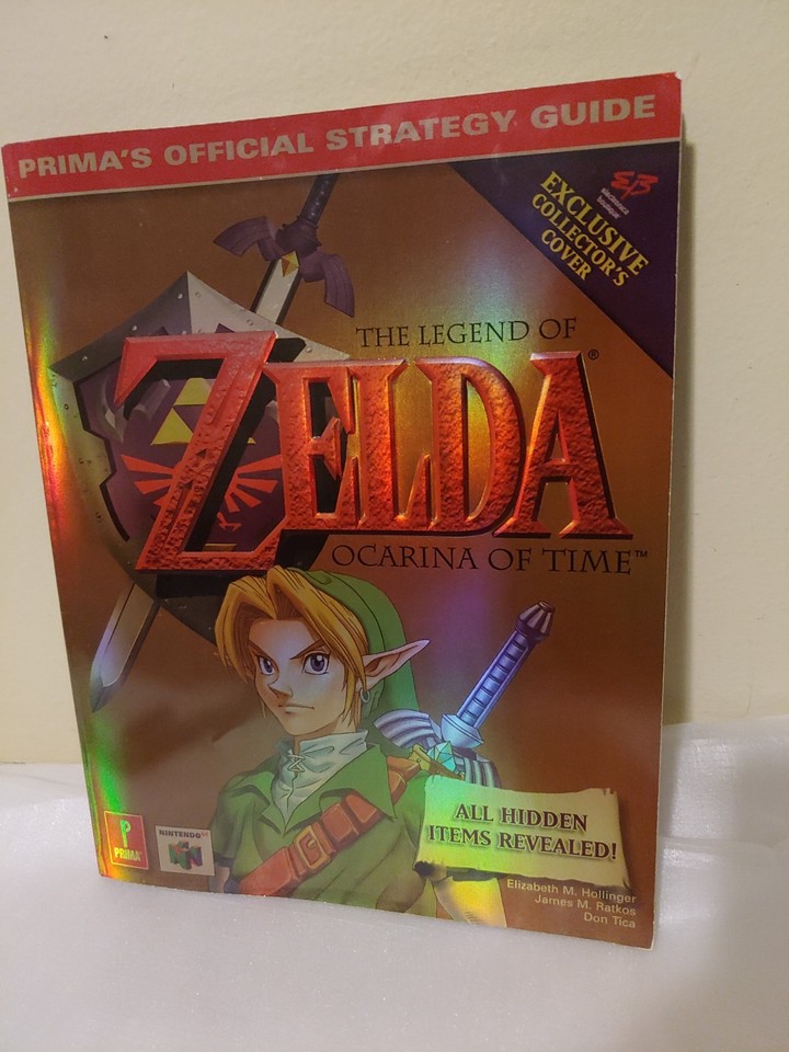 The Legend of Zelda Ocarina of time (holographic cover).strategy ...