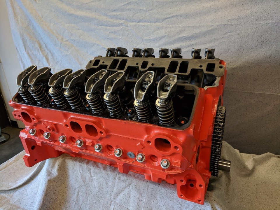CHEVY 383 410 HP 420 FT LB STROKER ENGINE 7 YEAR / 70,000 MILE PARTS ...