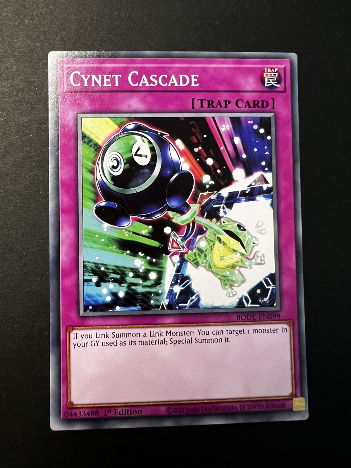 Cynet Cascade - BODE-EN099 - 1st Edition Yugioh Card! | eBay