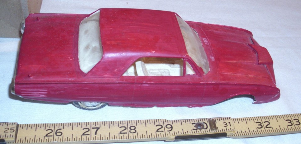 AMT 1963 FORD THUNDERBIRD HARD TOP CAR MODEL KIT BUILT UP BOXED | eBay