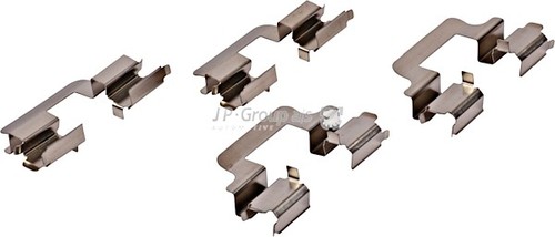 JP GROUP Disc Brake Pads Accessory Kit Fits VW AUDI ALFA ROMEO A4 A5 ...