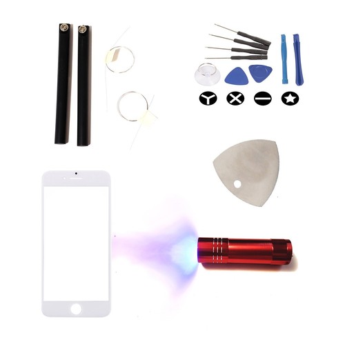 Replacement Front Touch Glass Screen Repair Kit Compatible for iphone 8 ...