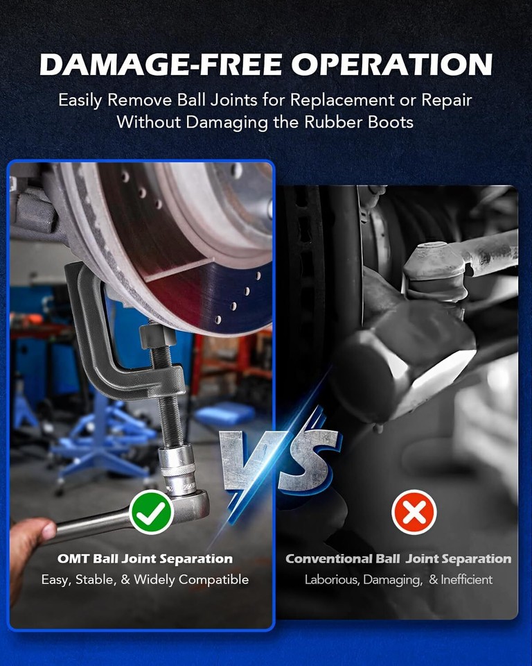 For Car Truck SUV Ball Joint Puller with Lower Control Arm Prying ...