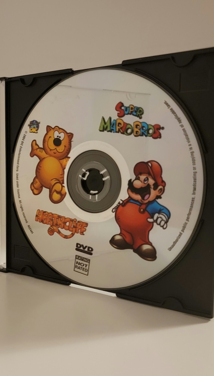 Heathcliff Super Mario Bros DVD 2004 General Mills Promo | eBay