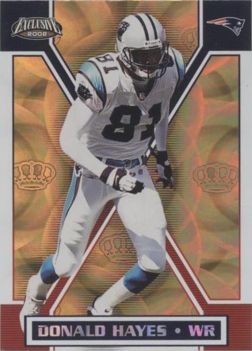 2002 Pacific Exclusive Donald Hayes #101 for sale | eBay