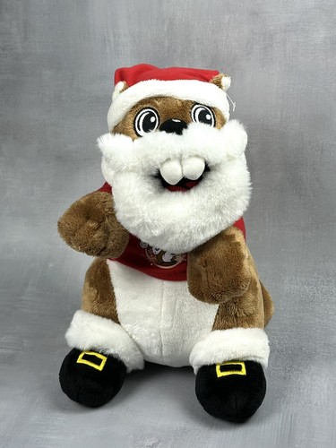 Buc-ee's Santa Buc-ee Beaver Holiday Christmas Medium 10" Plush Bucees ...