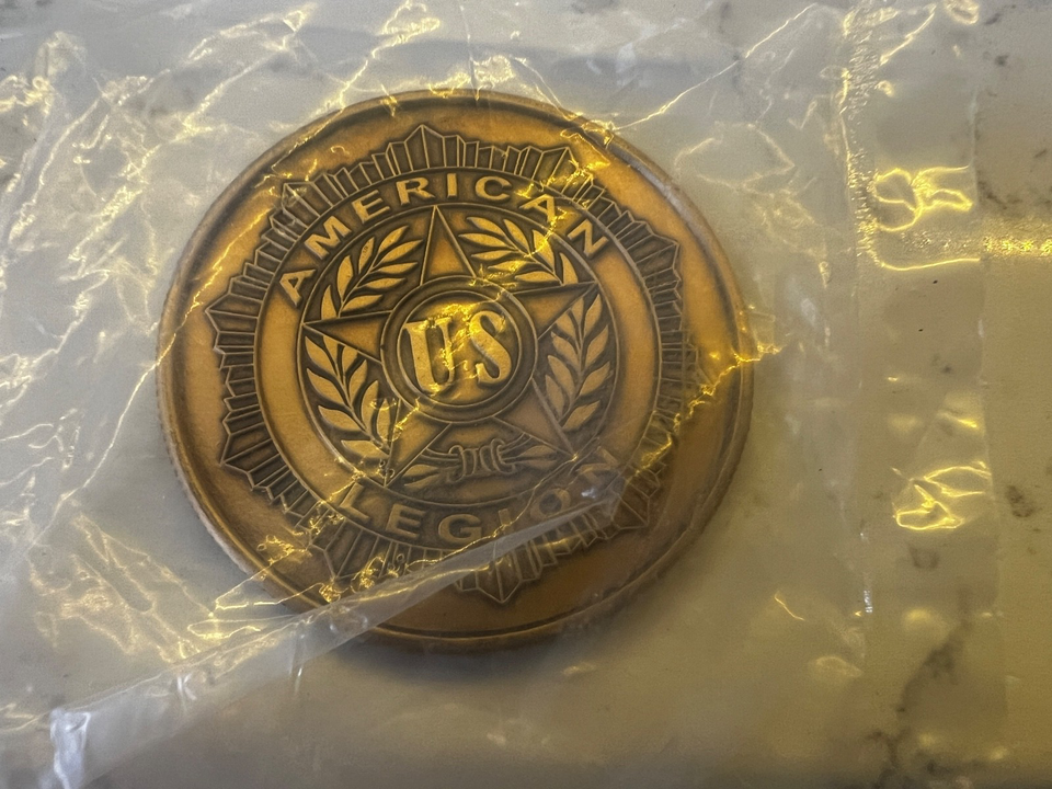 US American Legion Vietnam The Wall Memorial Challenge Coin New In ...