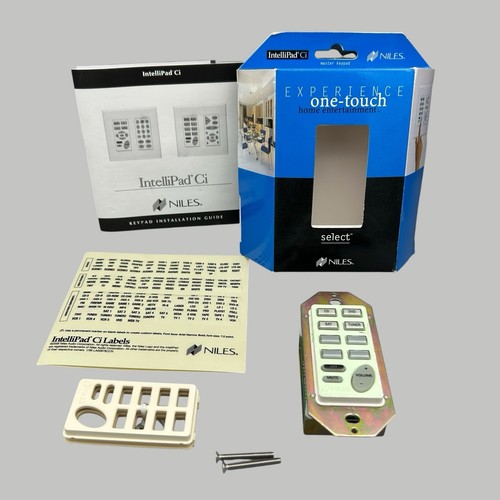 Used Niles IntelliPad Ci Select Master Keypad Used Ships Quickly ...