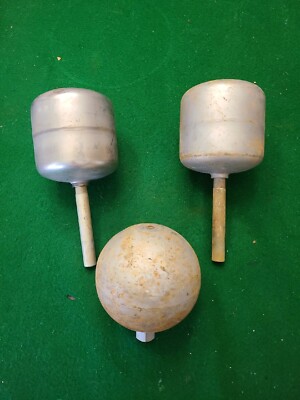 Lot of 3 Stainless Steel Liquid Level Float Balls | eBay