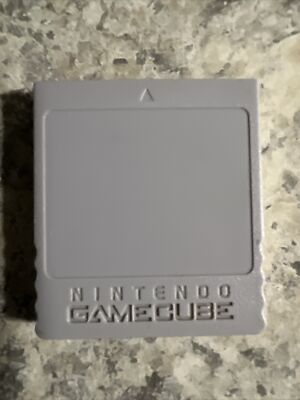 Nintendo Memory Card for GameCube | eBay