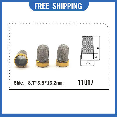100 pcs Fuel Injector Micro Basket Filter For Injector Repair 8.7*3.8 ...
