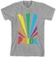 Threadrock Men's Gay Pride Rainbow Sunray T-shirt lesbian LGBT | eBay