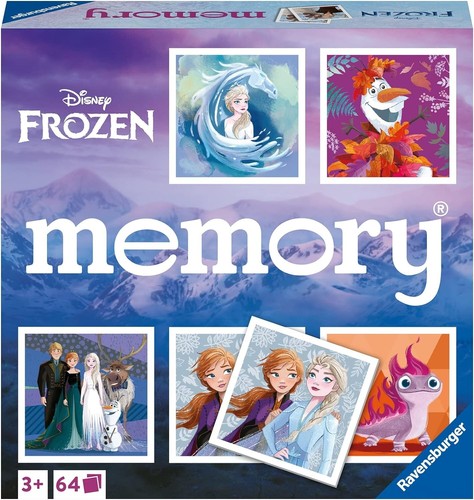 NEW & SEALED Ravensburger 20890 Frozen Memory Game 64 Cards USA SELLER ...
