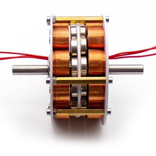 Double-Layer Disc Type Iron Core Generator Permanent Magnet Brushless ...