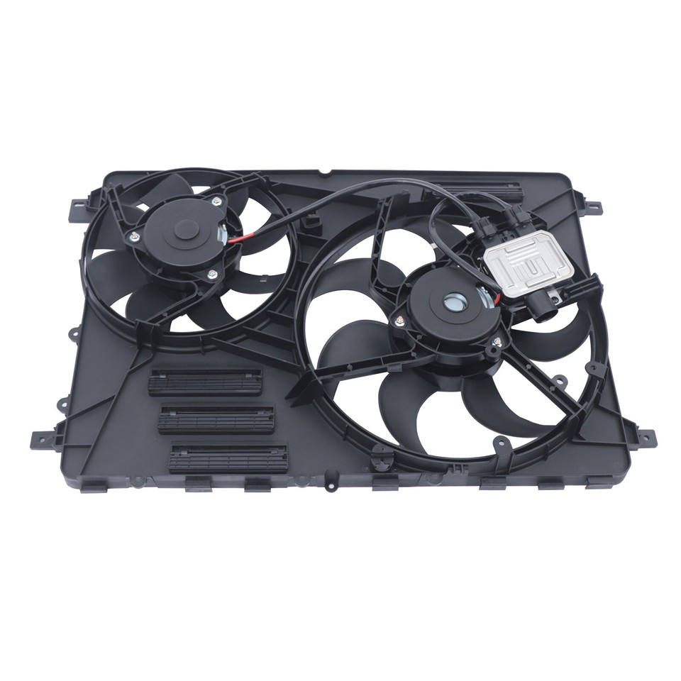 Dual Radiator Cooling Fan Assembly Fit For Volvo S80 XC60 XC70 V60 V70 ...