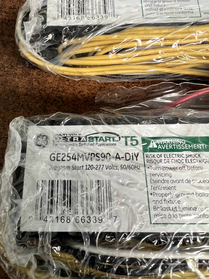 3 NOS GENERAL ELECTRIC GE254MVPS90-A-DIY ULTRASTART BALLASTS B52 | eBay