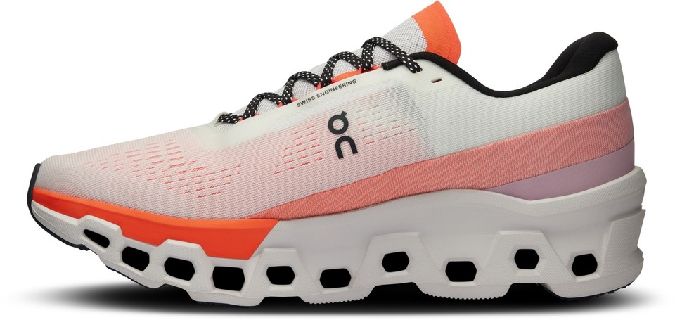 NEW Men's On Running Brand White/Orange Cloud Cloudmonster 2 OC Shoes ...