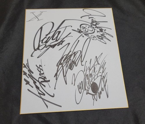 X Japan Autograph | eBay
