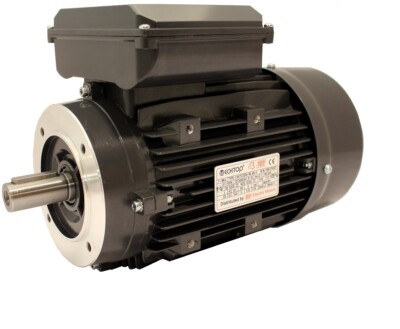TEC Single Phase 240v Electric Motor 2 Pole with foot flange face mount ...