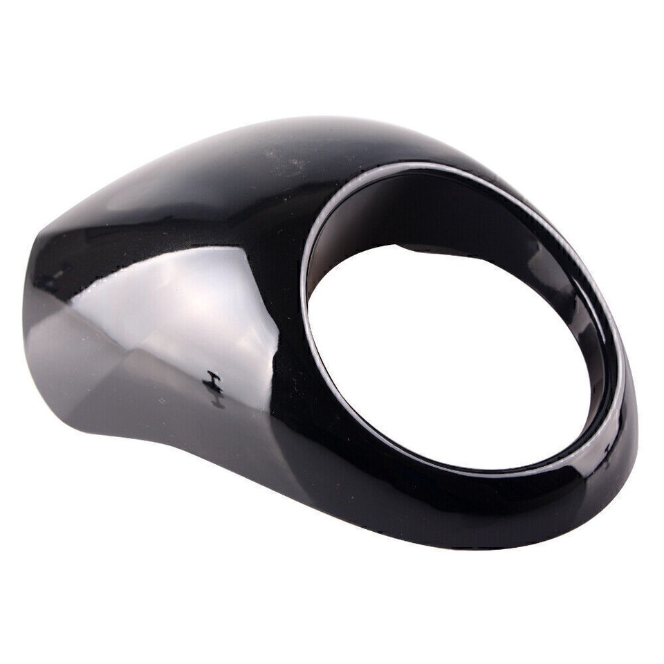 For Harley Sportster Dyna FX XL Front Headlight Cowl Mask Fairing Cover ...
