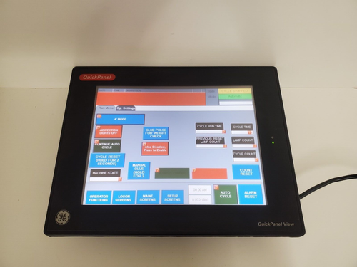 GUARANTEED! GE FANUC QUICKPANEL VIEW OPERATOR INTERFACE IC754VSI12CTD ...
