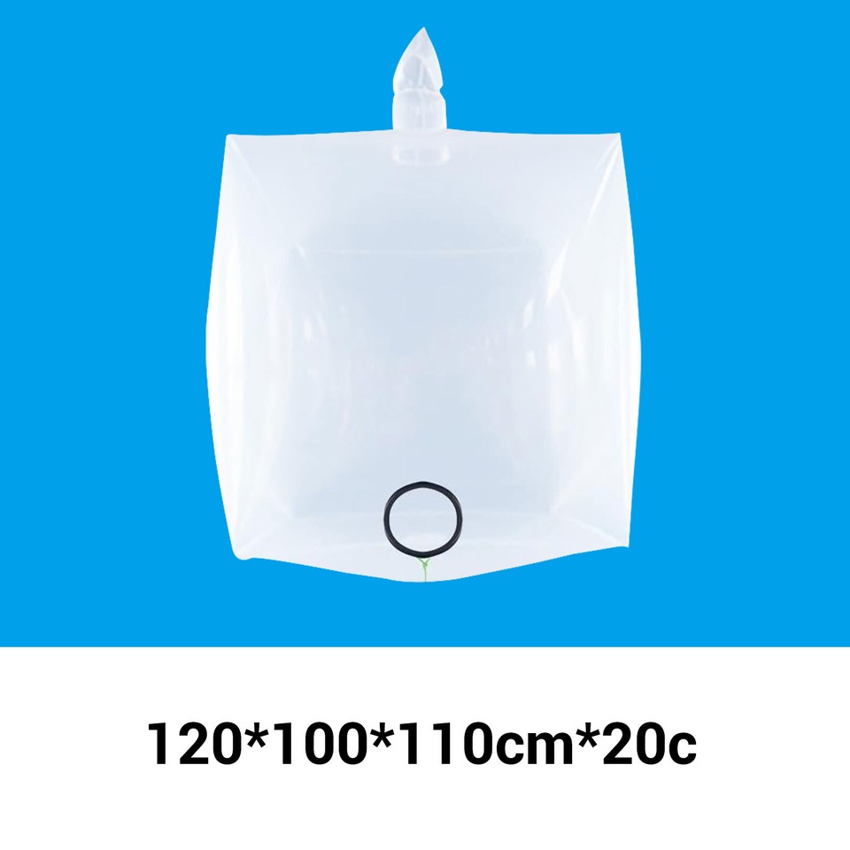IBC Tote Cove 275 Gallon IBC Water Storage Barrel Liner Bags1000 Liter ...