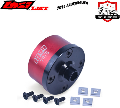 LOSI LMT 1/8 SOLID AXLE 7075 ALLOY + CARBON STEEL DIFF HOUSING UPGRADE ...