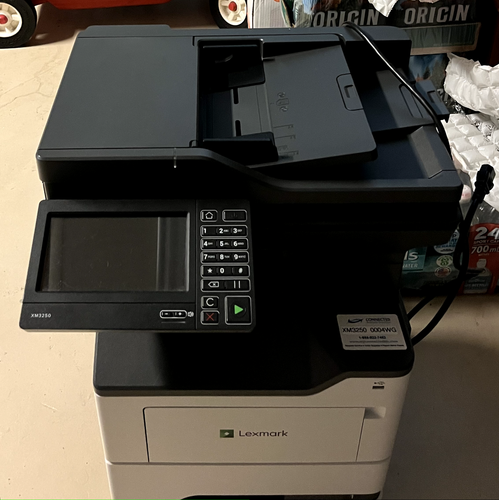 Lexmark XM3250 MFP Laser Printer Copier Scanner Fax PARTS ONLY | eBay