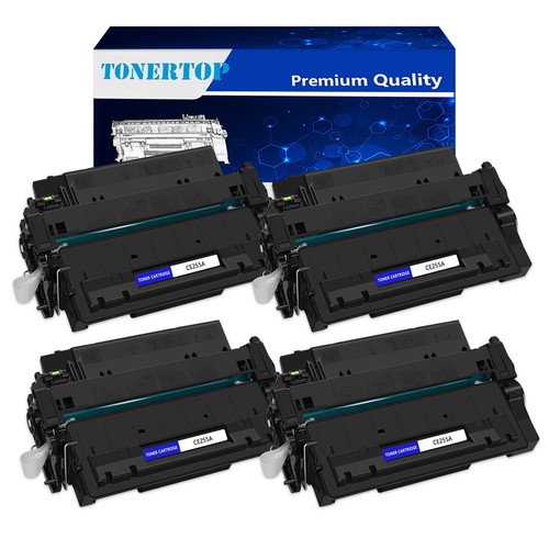 1-4PK 55A CE255A Toner Cartridge Compatible For HP LaserJet P3015d ...